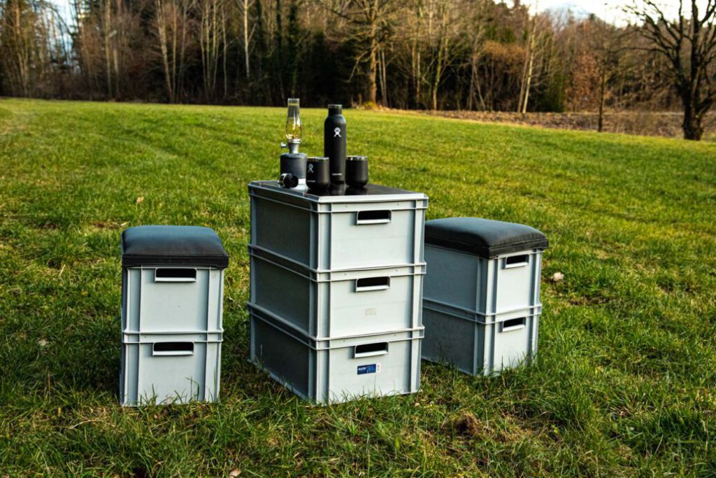 EUROBOX ALS SITZGELEGENHEIT - vanlifemag.de