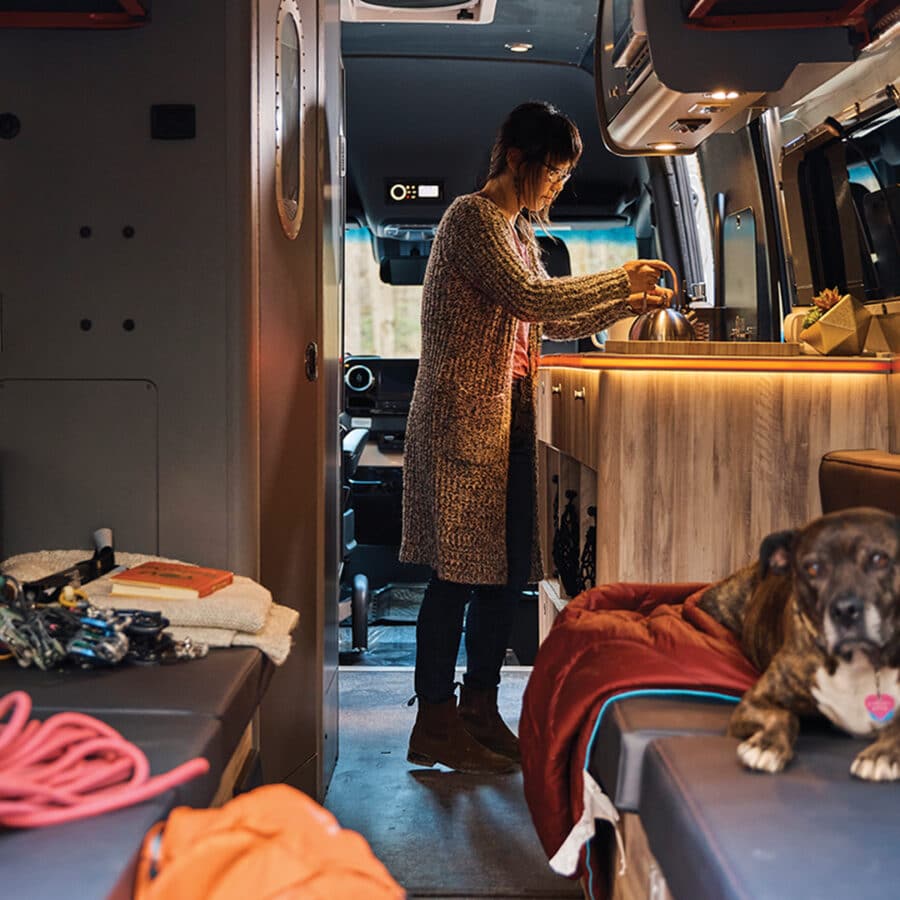 Sportcaravan Cube 2: Wohnwagen aus Deutschland für Motorräder