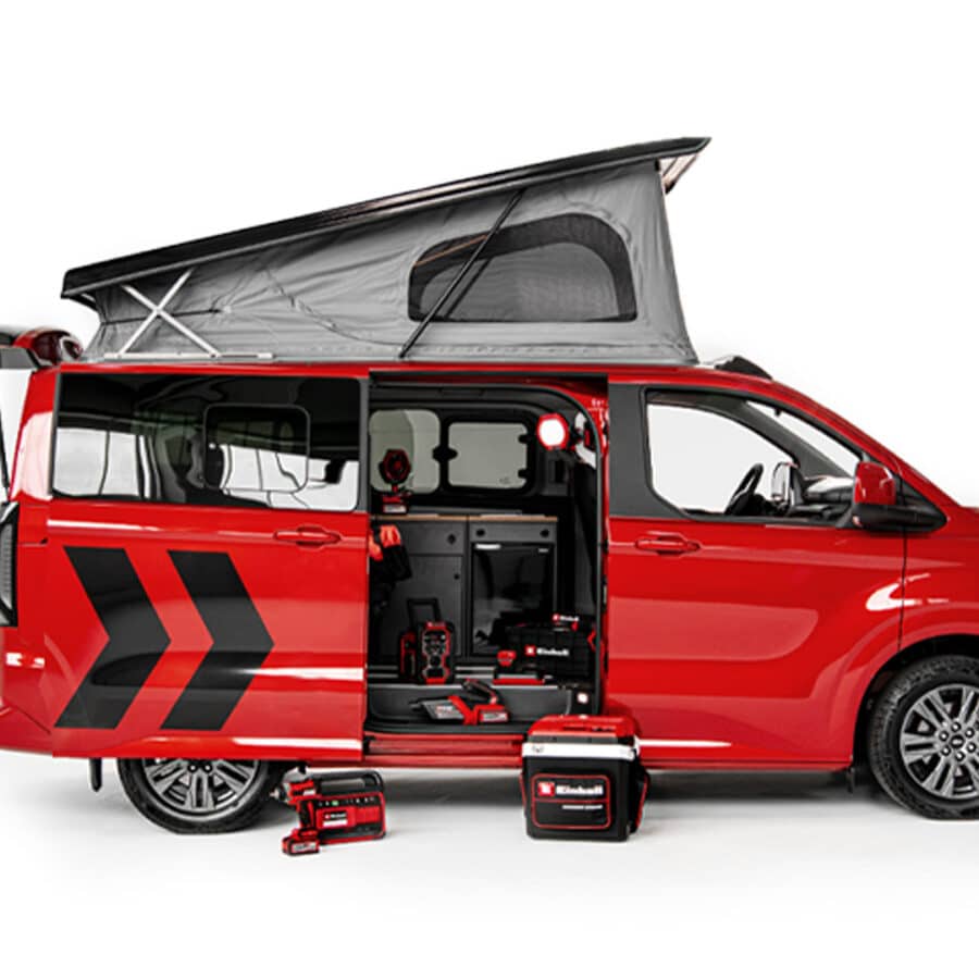 Sportcaravan Cube 2: Wohnwagen aus Deutschland für Motorräder